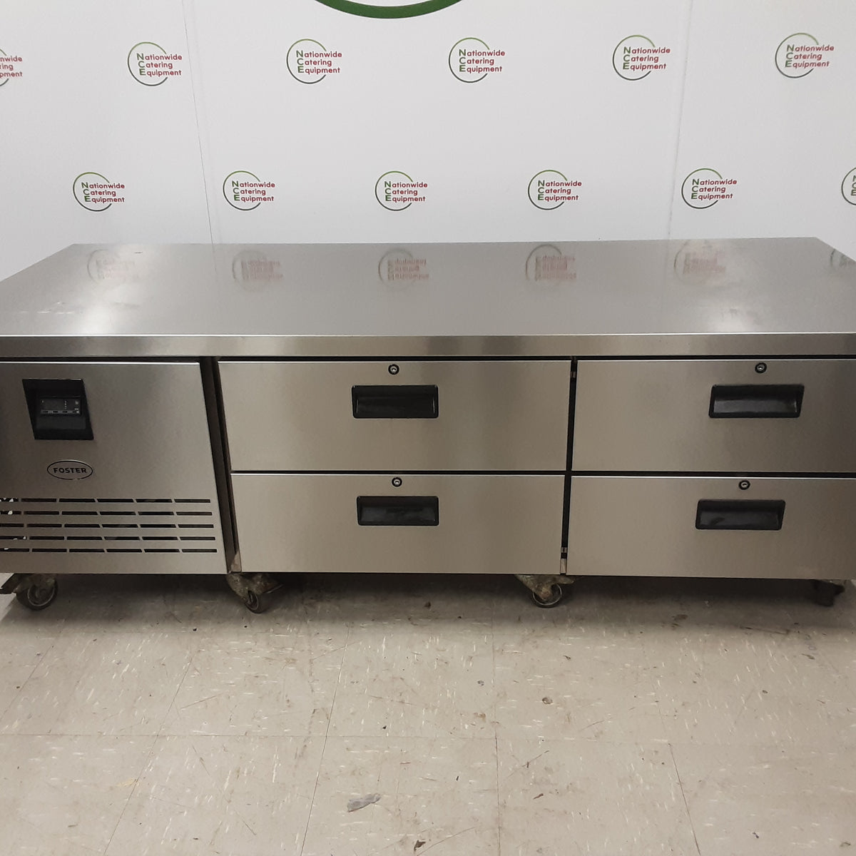 Foster Four Drawer Low Level Counter Fridge/Chef Base (NCE4939 ...