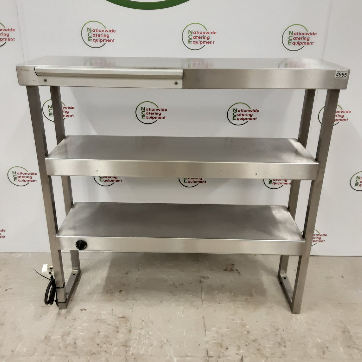 Stainless Steel Three Tier Heated Gantry 105x30cm (NCE4955 ...