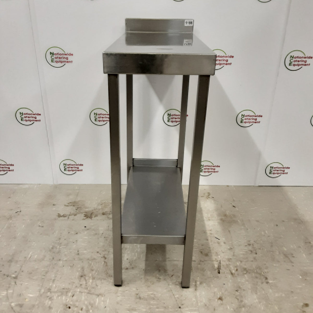 Stainless Steel Filler Table 32x75cm (NCE5188) – Nationwide Catering ...