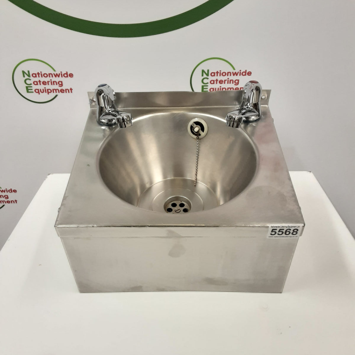Stainless Steel Wash Hand Basin With New Lever Taps (NCE5568 ...