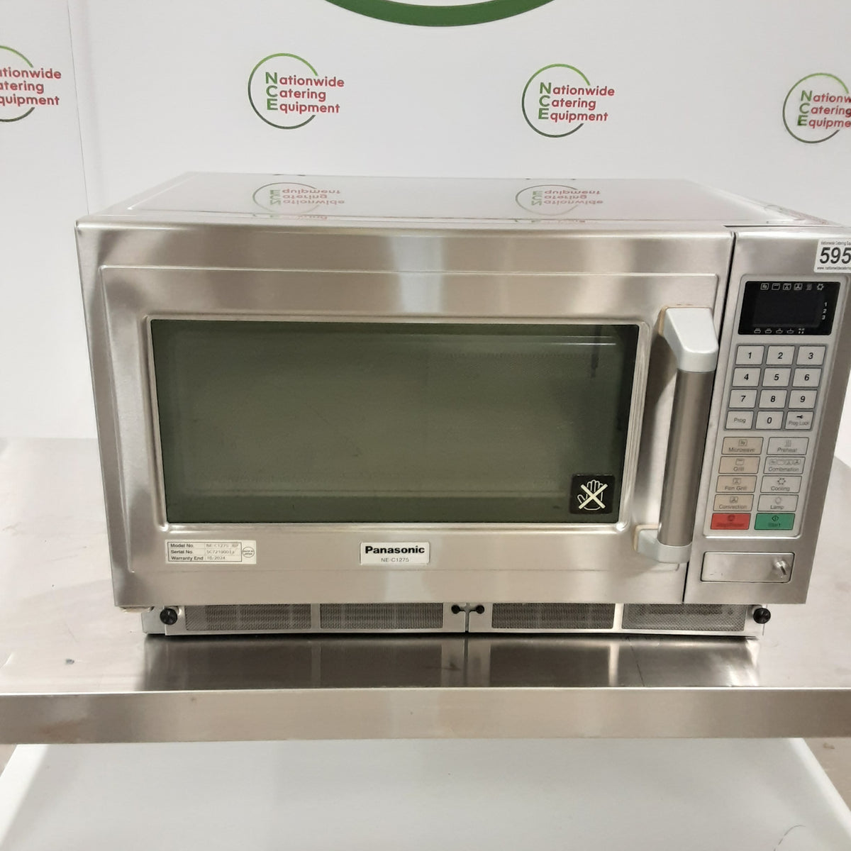 Panasonic 2000w Combination Microwave, Model- NE-C1275 (NCE5957 ...