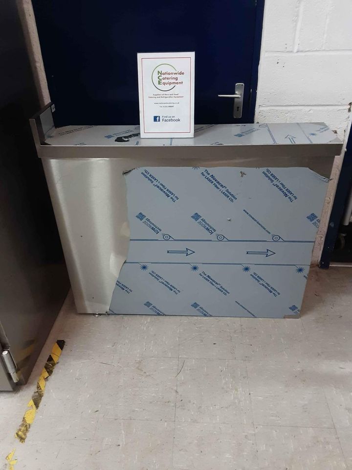 Stainless Steel Filler Table/End Unit, NEW (NCE3404) – Nationwide ...