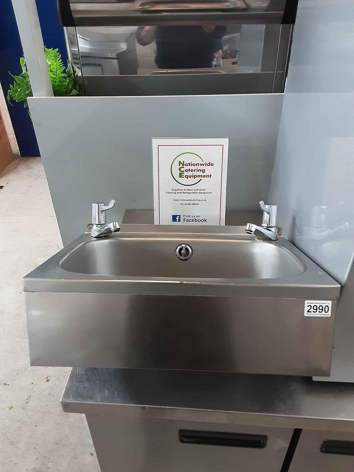 Stainless Steel Hand Wash Basin (NCE2990) – Nationwide Catering Equipment