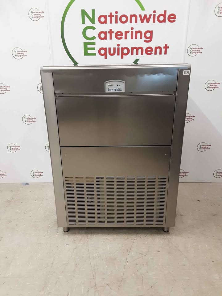 Icematic Ice Machine, Output- 142kg Per 24 hours, Model-E150 (NCE5733 ...