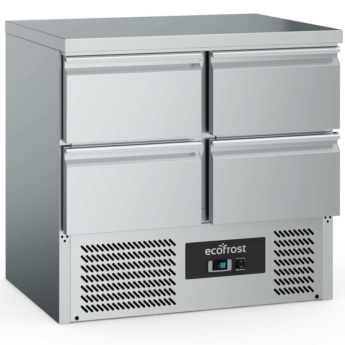 Ecofrost Four Drawer Counter Fridge 90cm. Model- 7950.5075. Delivery I ...