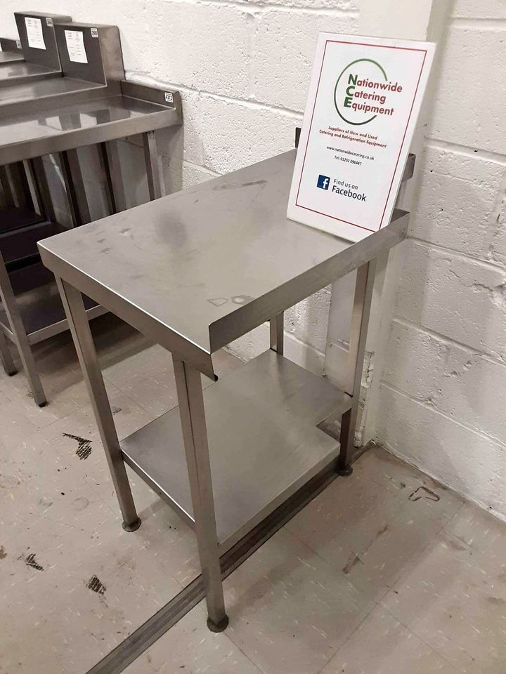Stainless Steel Filler Table (Corner Cut Out), 48cm (NCE4306 ...